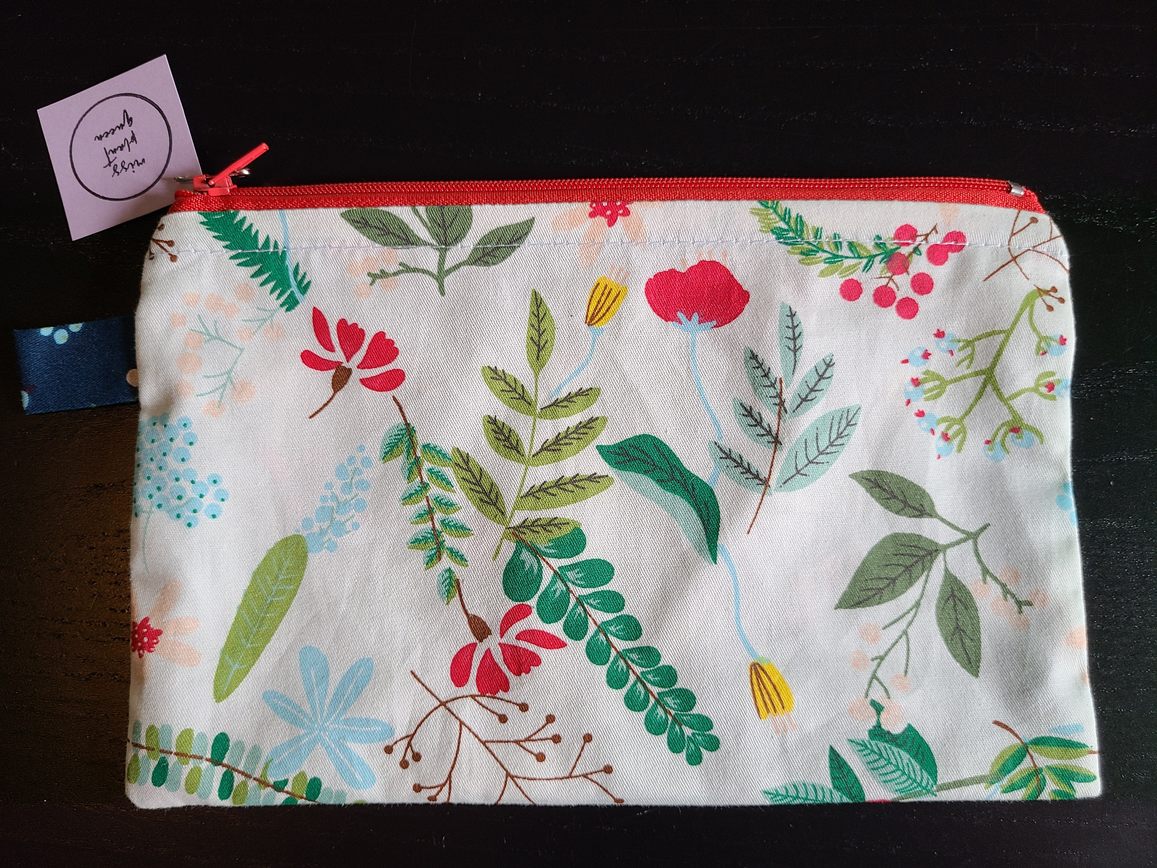 Artisan Handmade Pouch 5 | Plants on Plants on Plants